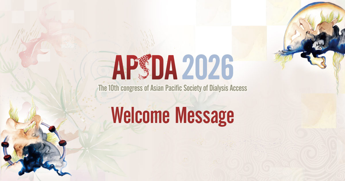 Welcome Message : About : APSDA 2026